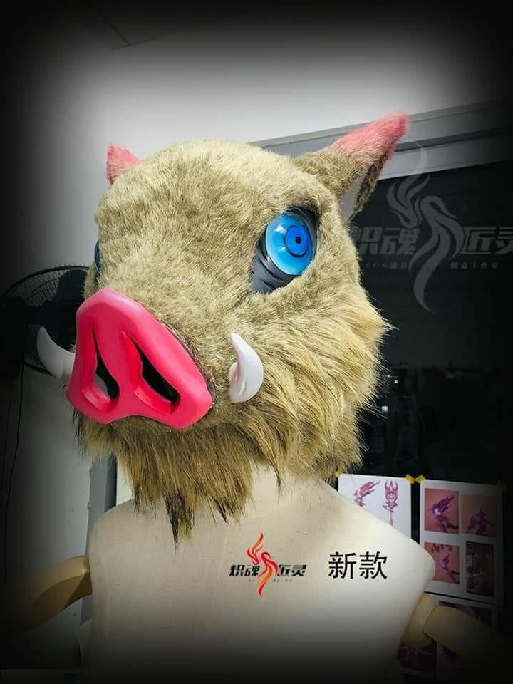 Kimetsu no Yaiba - Inosuke Head, Entertainment, J-pop on Carousell