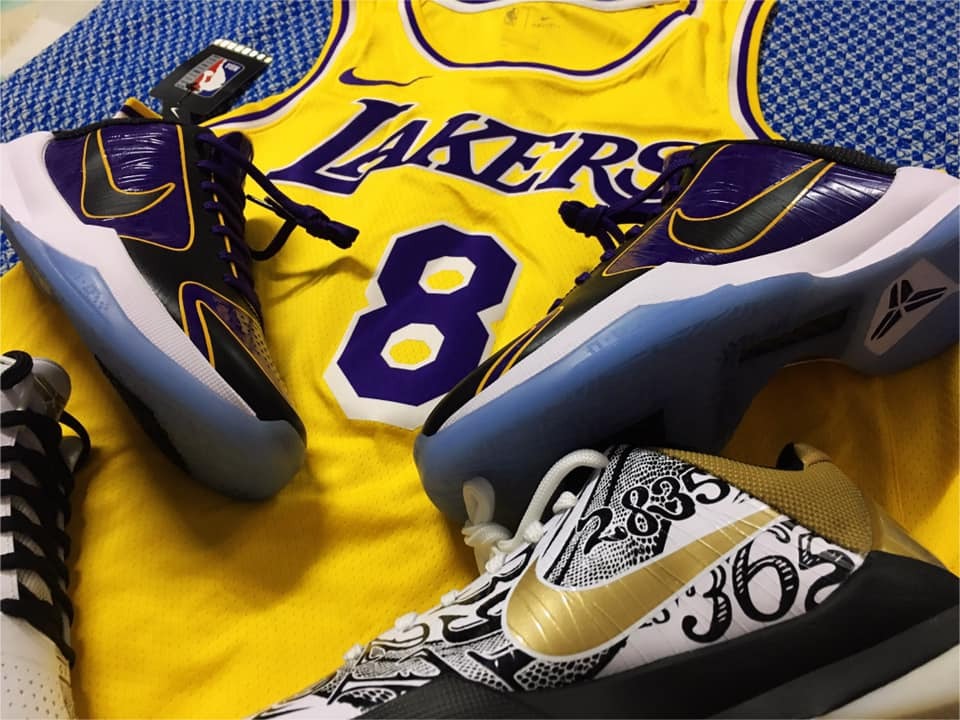Kobe V proto 5x champs and Big Stage 8.5, Men's Fashion, Footwear ...