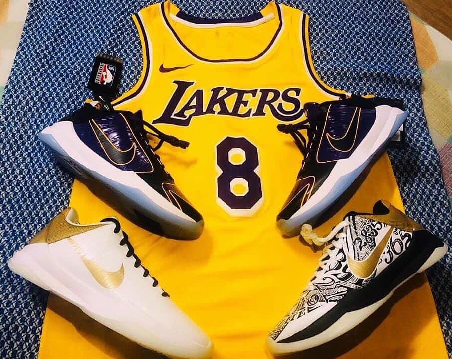 Kobe V proto 5x champs and Big Stage 8.5, Men's Fashion, Footwear ...