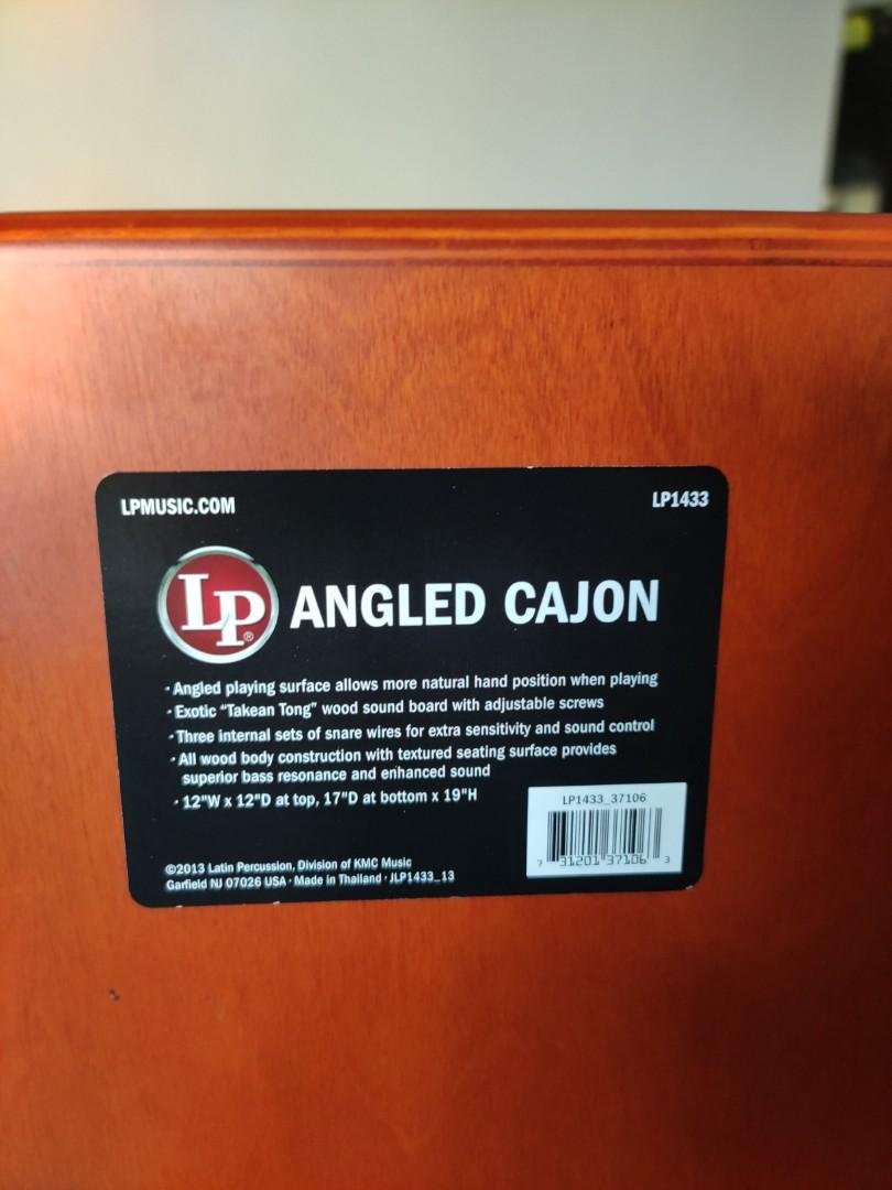 LP Angled Cajon, Hobbies & Toys, Music & Media, Musical Instruments on ...