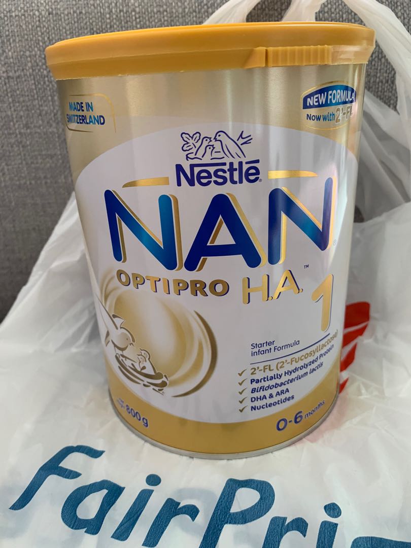 Nan Optipro HA 1, Babies & Kids, Nursing & Feeding, Weaning & Toddler ...