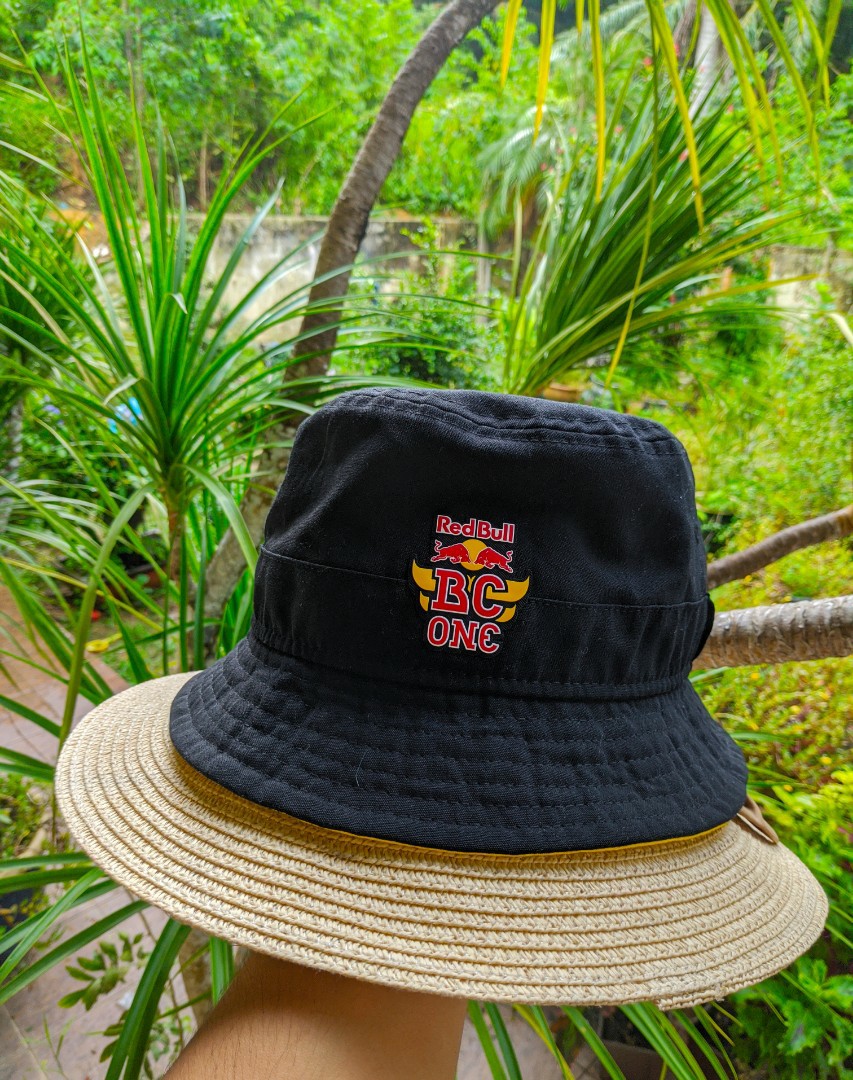 NEW ERA RED BULL BUCKET HAT ORIGINAL, Men's Fashion, Watches ...