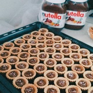 Nutella tart addictive, Food & Drinks, Homemade Bakes on Carousell