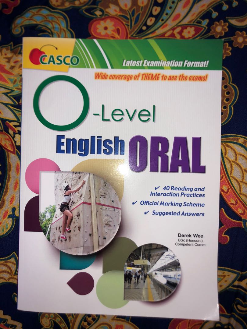 O-level English Oral Guide, Hobbies & Toys, Books & Magazines ...