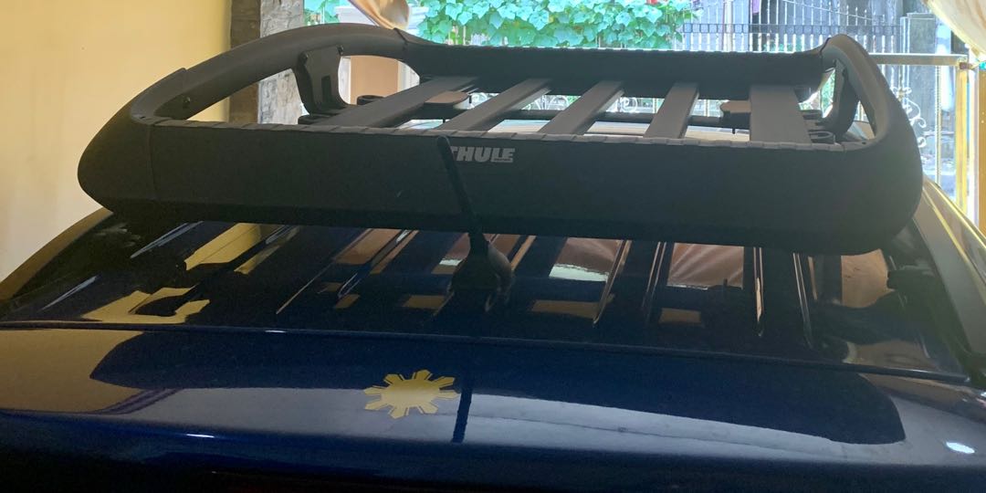 Original Thule Trail Roof Rack & Original Thule Trail Load Net, Car ...