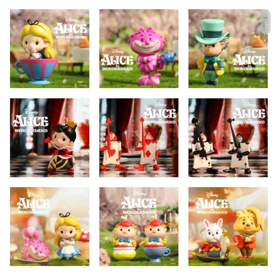 Popmart Disney Alice in Wonderland Blind Box, Hobbies & Toys, Toys ...
