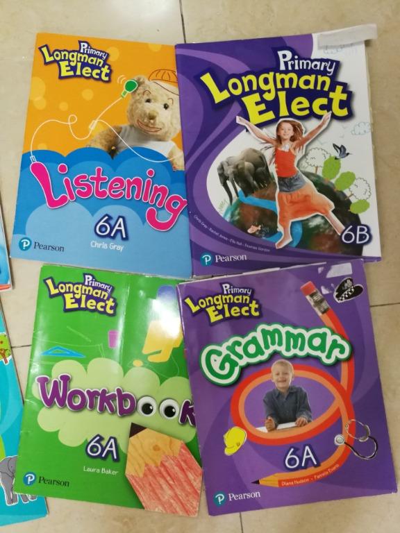Primary Longman Elect 6A 6B (共8本)*已用* （培生出版）, 興趣及遊戲, 書本 & 文具, 教科書 ...