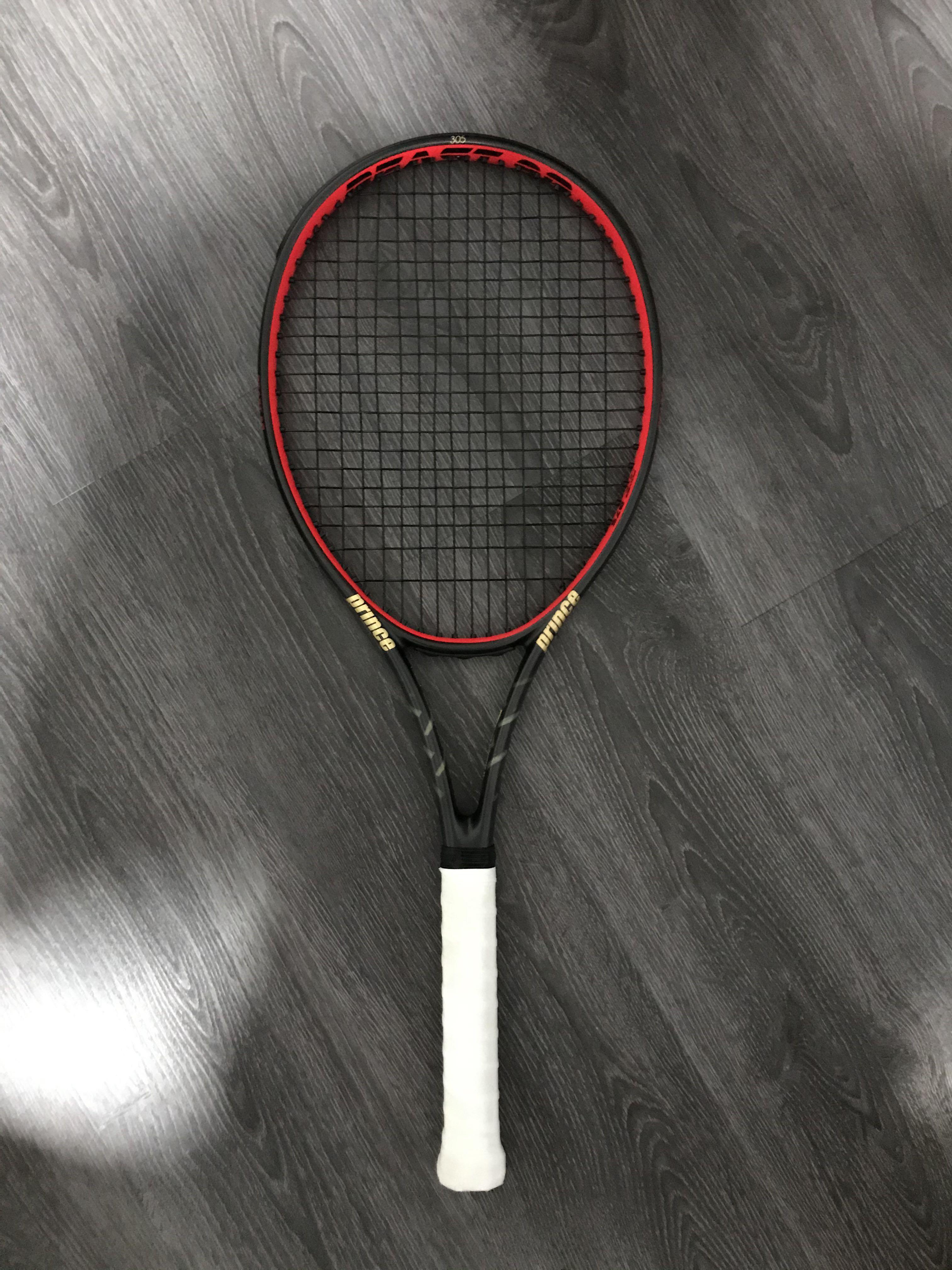 Prince Beast 98 tennis racket, Sports Equipment, Sports & Games, Racket ...