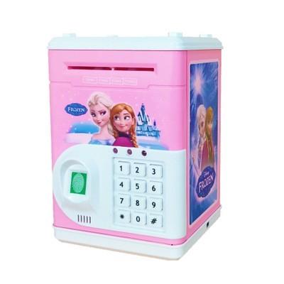 Toys Boys Girls Princess Elsa Frozen 2 Finger Print ATM Saving Machine ...