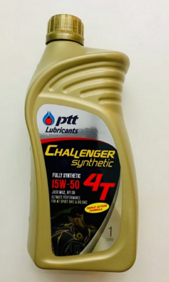 PTT Engine Oil (Challenger 15W-50), Motorcycles, Motorcycle Accessories ...