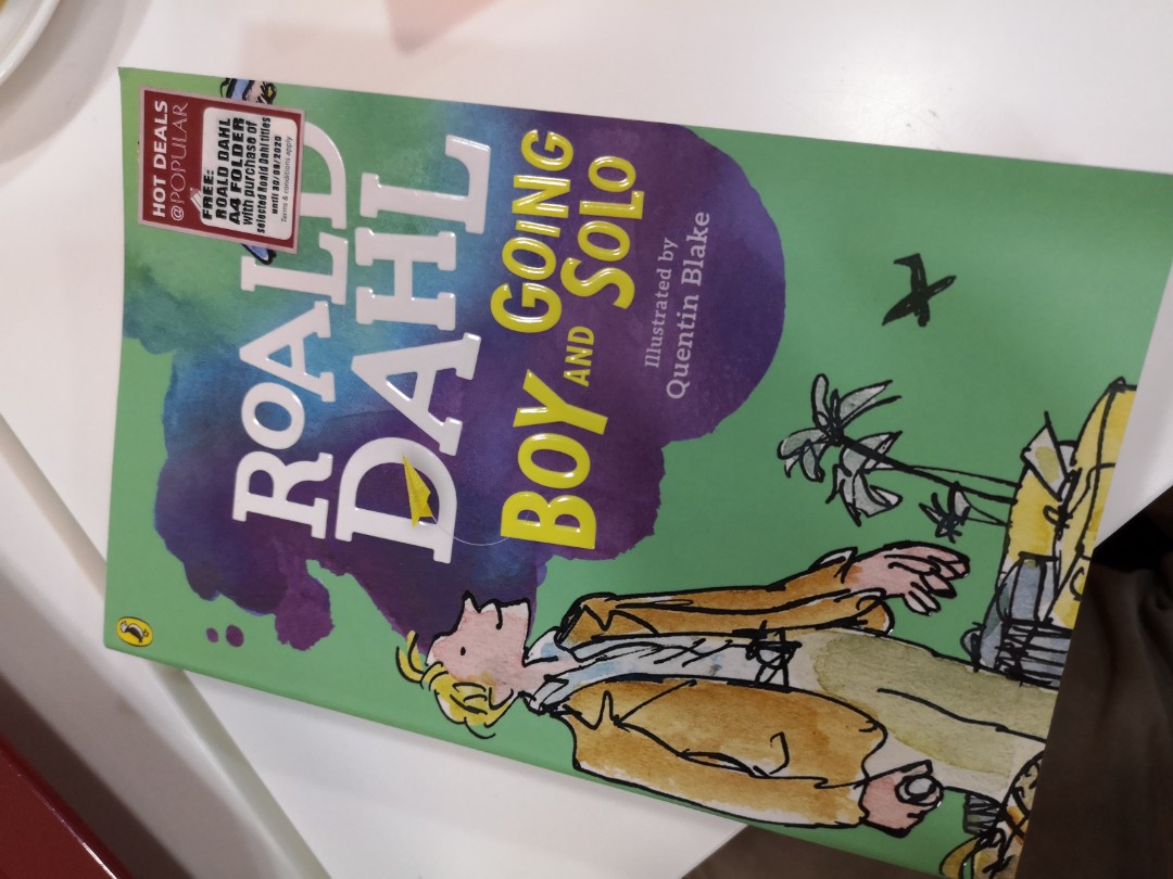 Roald Dahl - Boy and Going Solo, Hobbies & Toys, Books & Magazines ...