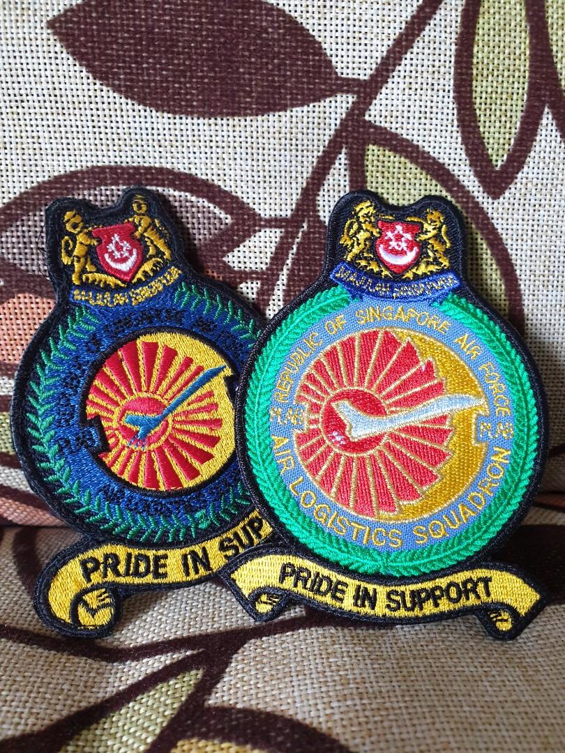RSAF Air Logistics Squadron 1990 Patch, Hobbies & Toys, Memorabilia ...