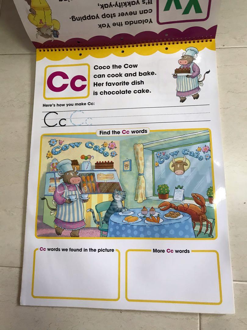 Scholastic Large Letter of the week flip chart (write on and wipe off ...