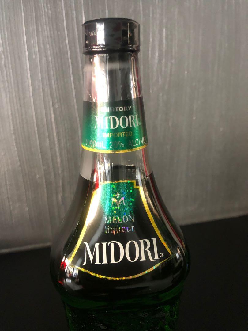 Suntory Midori Melon Liqueur, Food & Drinks, Alcoholic Beverages on ...