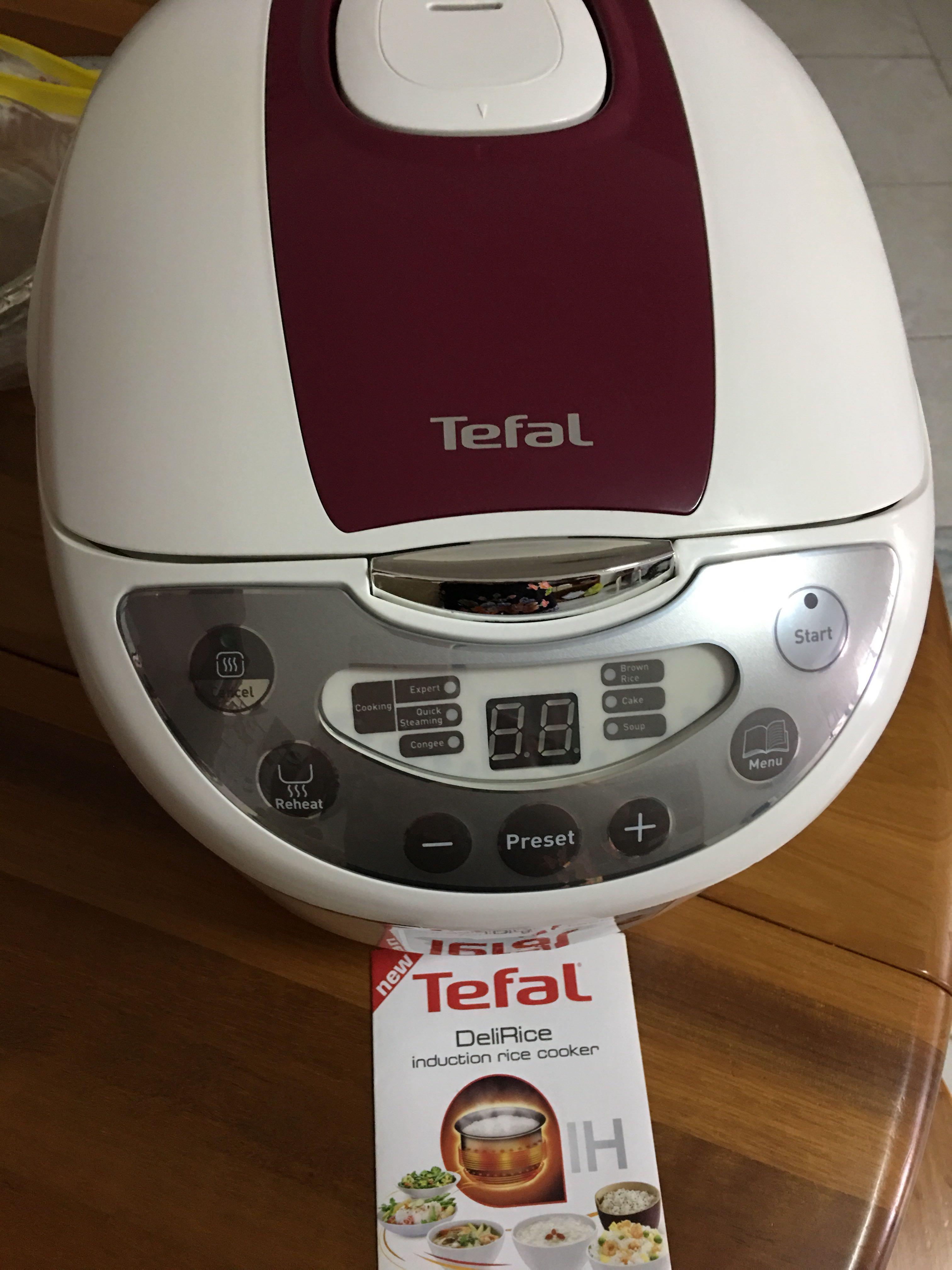 Tefal rice cooker 1.8 litres $55 (fixed, non negotiable)Kuhn Rikon ...