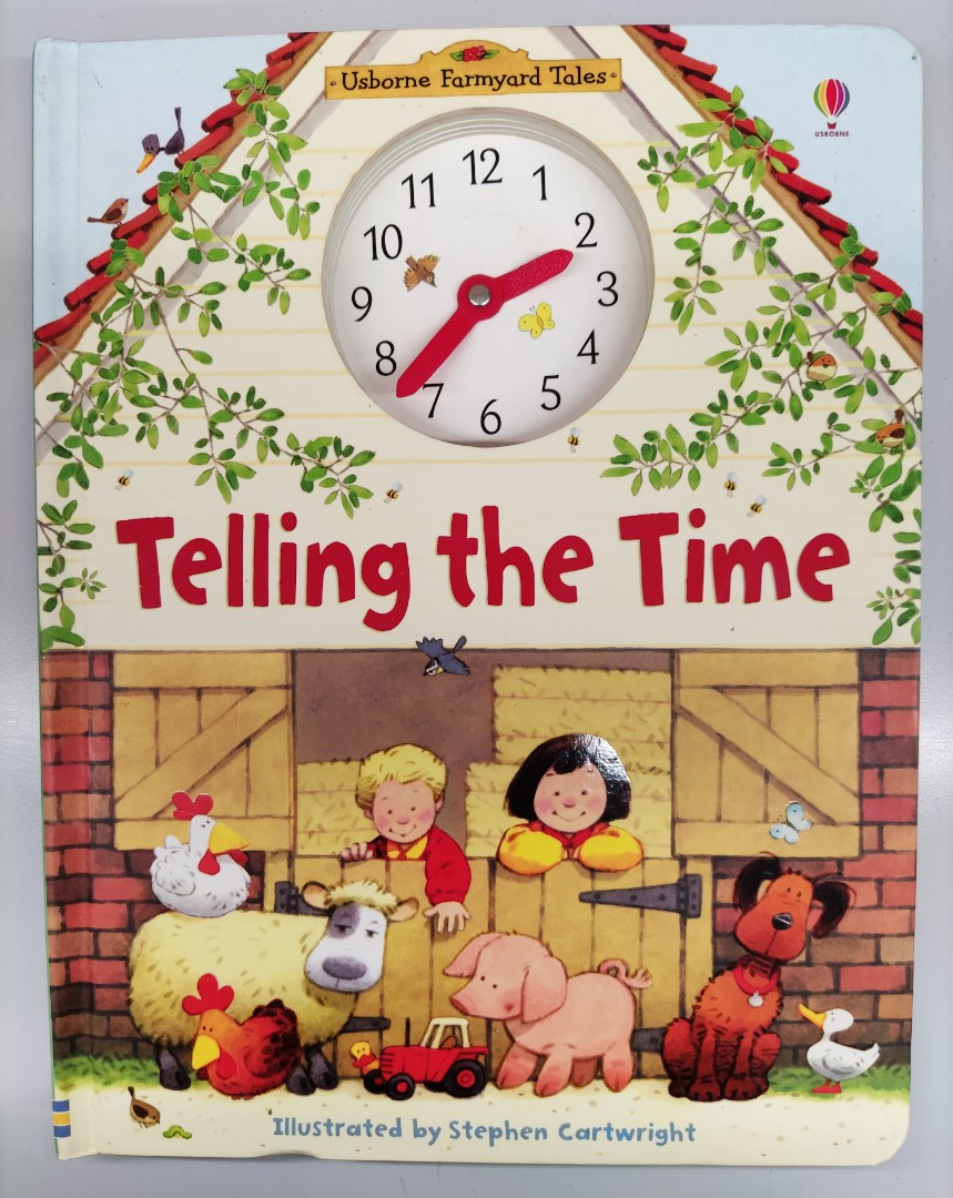 Telling the time (illustrated by Stephen Cartwright), 興趣及遊戲, 書本 & 文具 ...