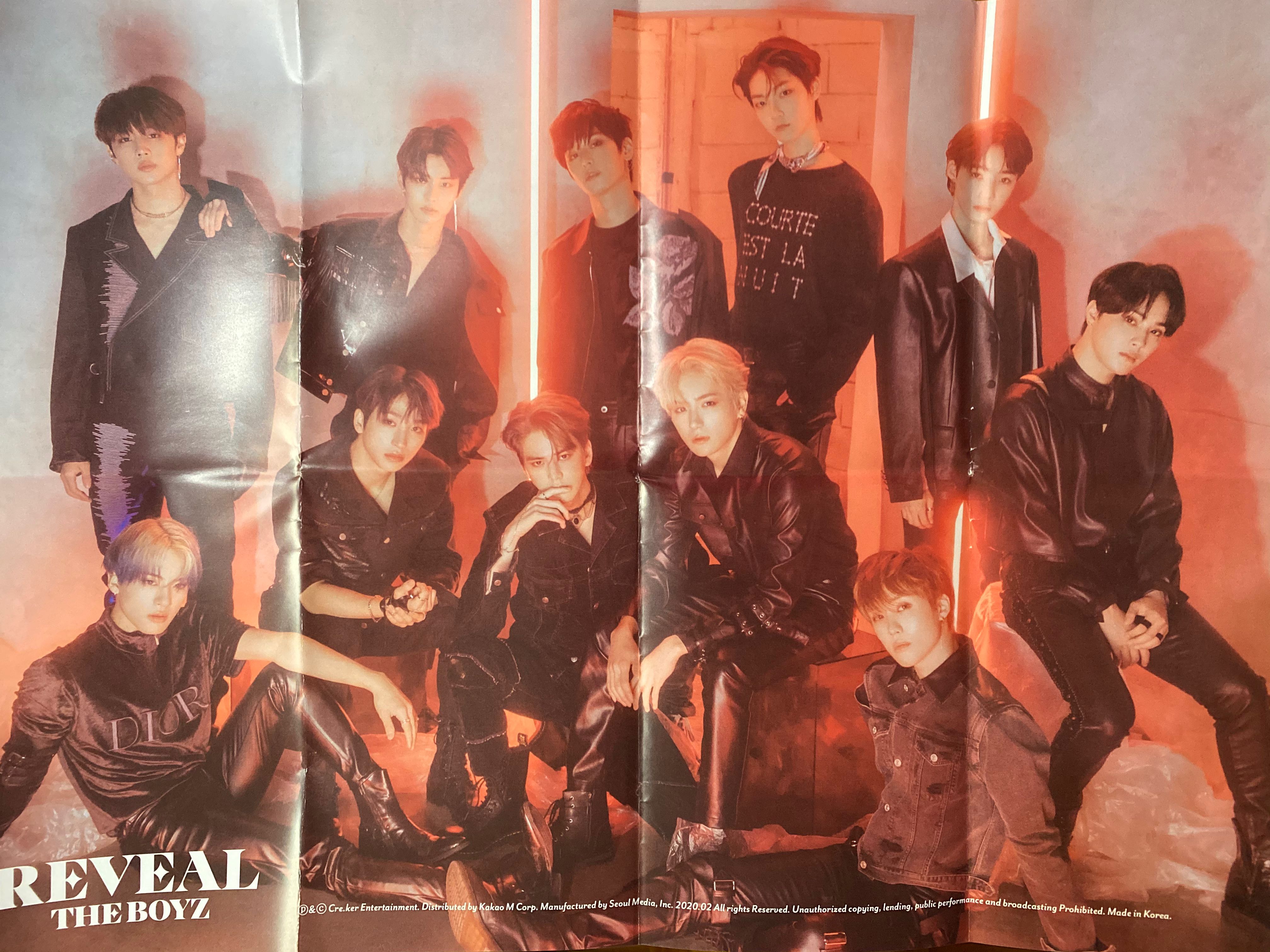 THE BOYZ Reveal Posters (folded), Hobbies & Toys, Memorabilia ...