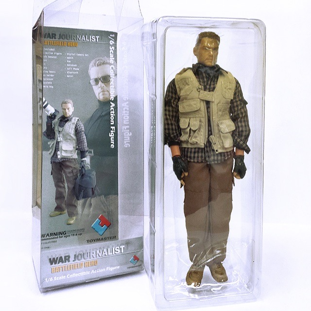 Toy Master 12" War Journalist - Battlefield Hero 1/6 Scale Action ...