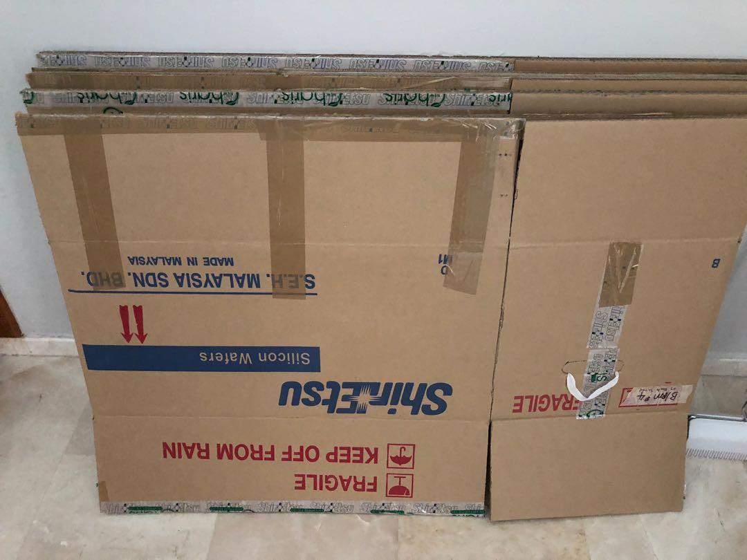 Used Boxes for Moving House, Furniture & Home Living, Home Improvement ...