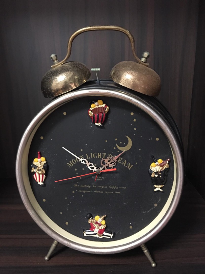 Vintage clown clock, Hobbies & Toys, Memorabilia & Collectibles ...