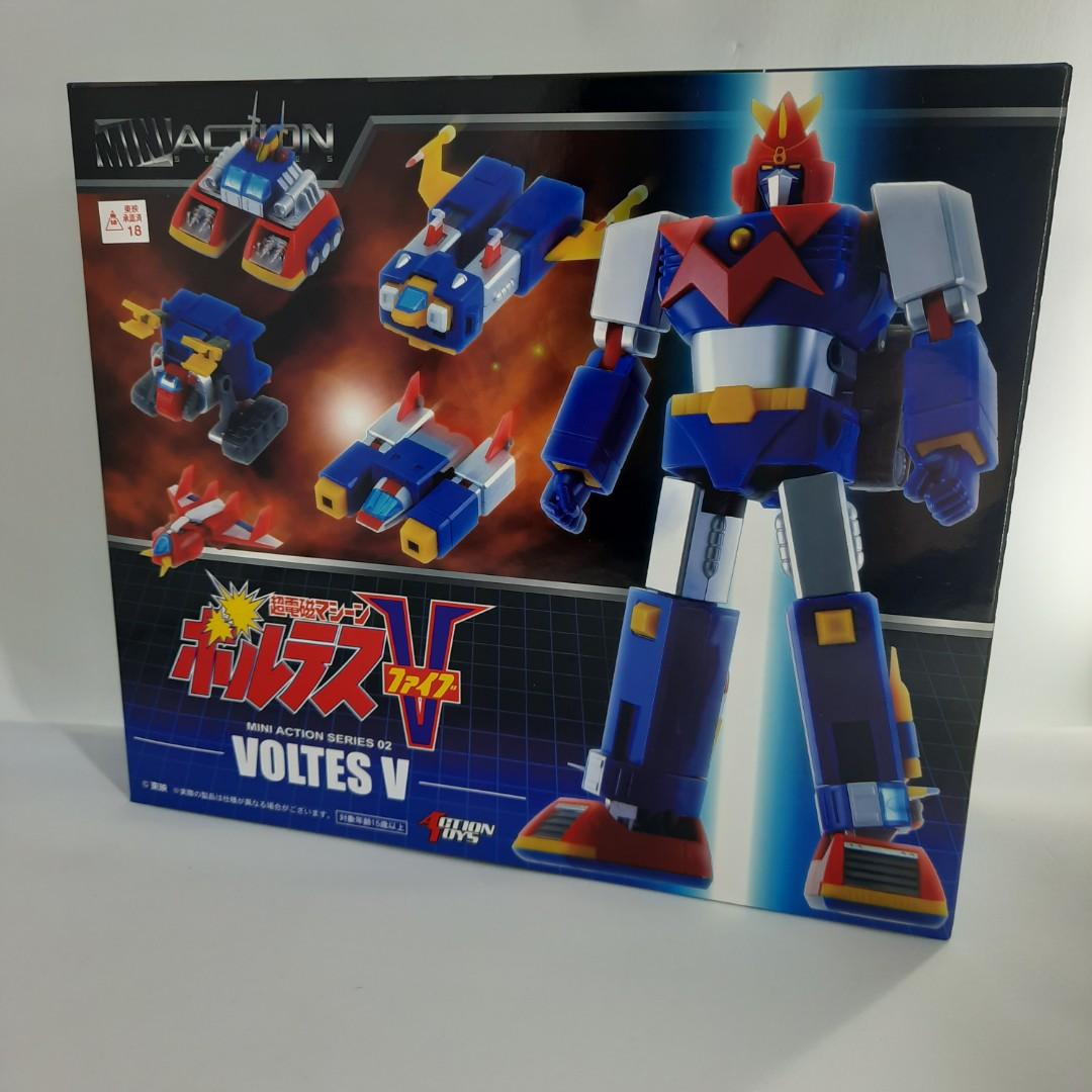 Voltes V mini action, Hobbies & Toys, Toys & Games on Carousell