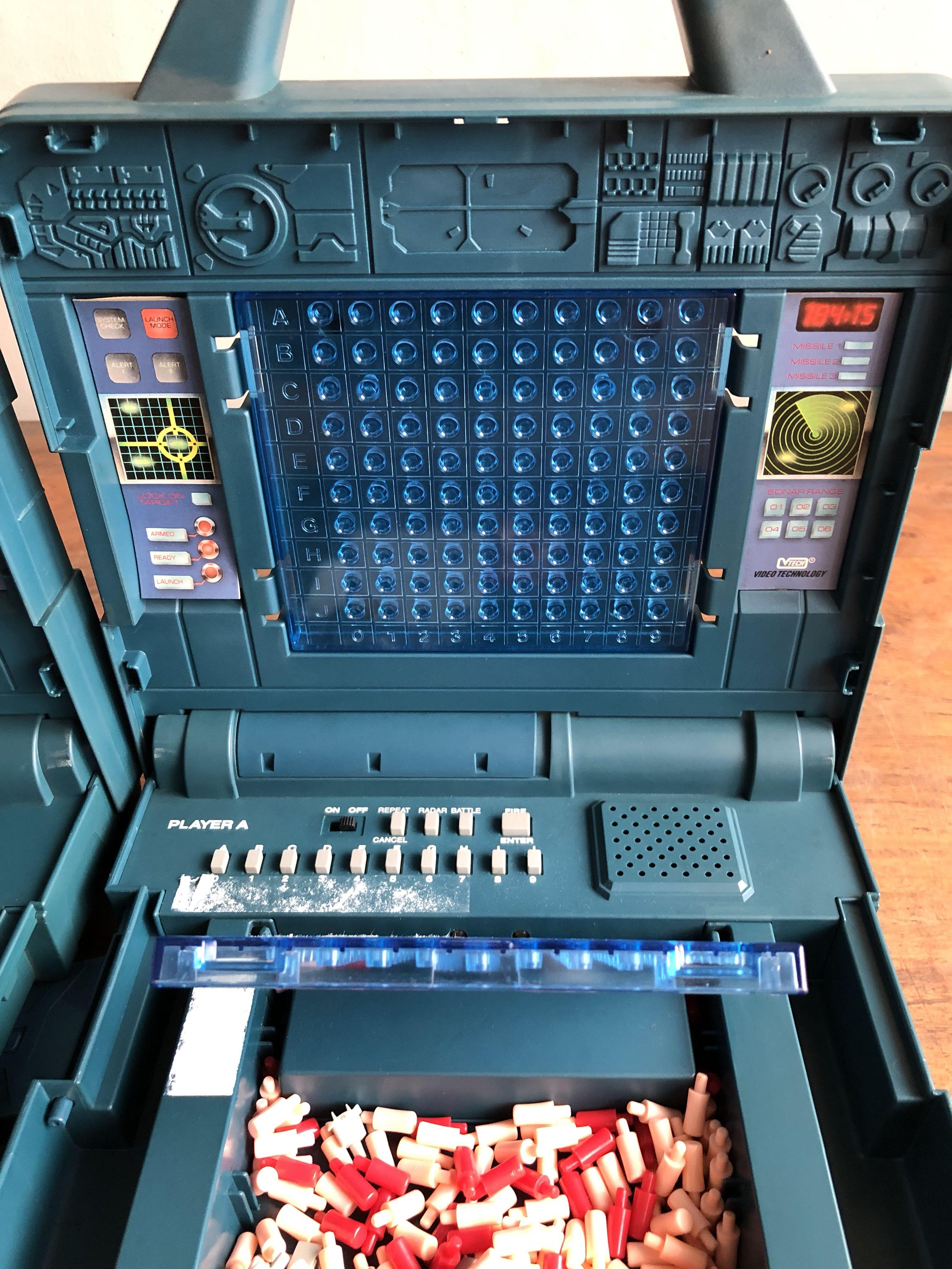 VTech Electronic Talking Battleship Command Portable Vintage ...