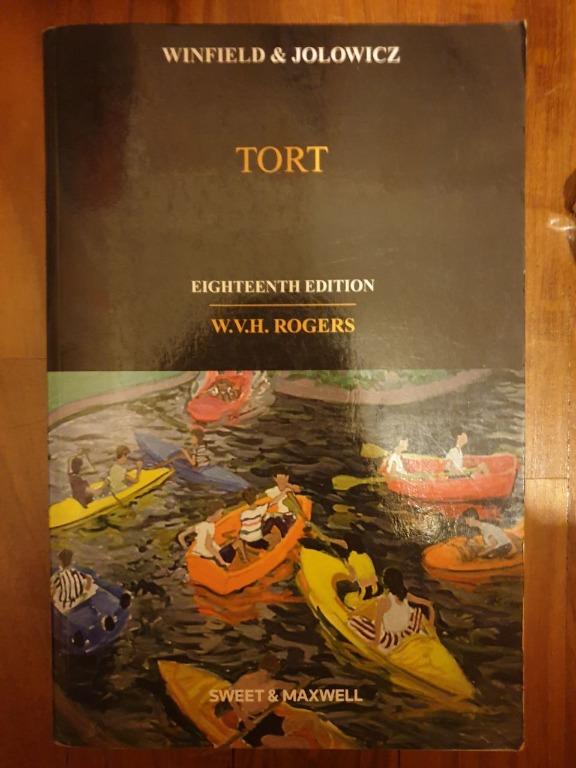 Winfield and Jolowicz on Tort 18th Edition, Computers & Tech, Office ...