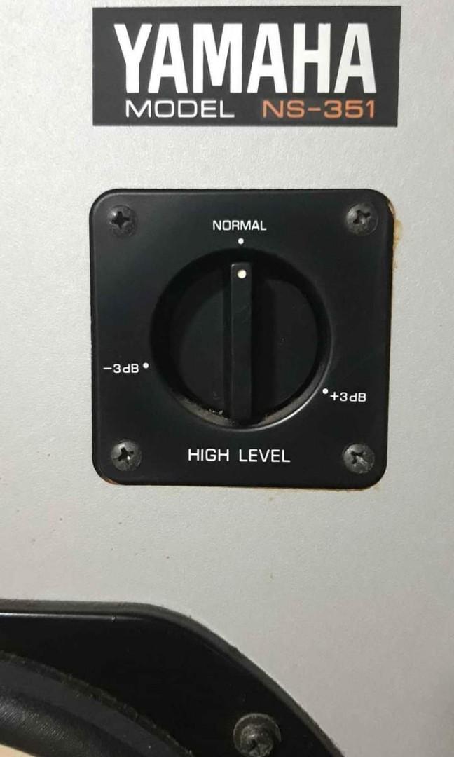 Yamaha NS-351 Vintage Speakers, Audio, Soundbars, Speakers & Amplifiers on Carousell