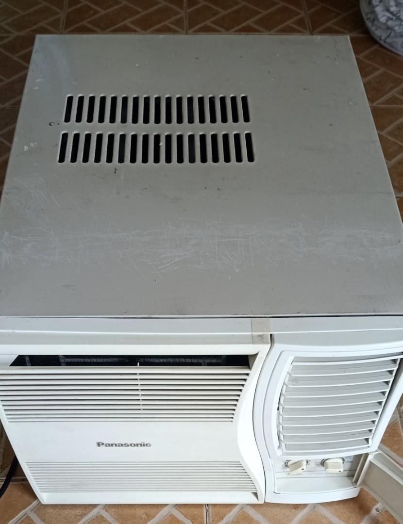 .75hp Panasonic window type Aircon for sale 2ndhand, TV & Home ...