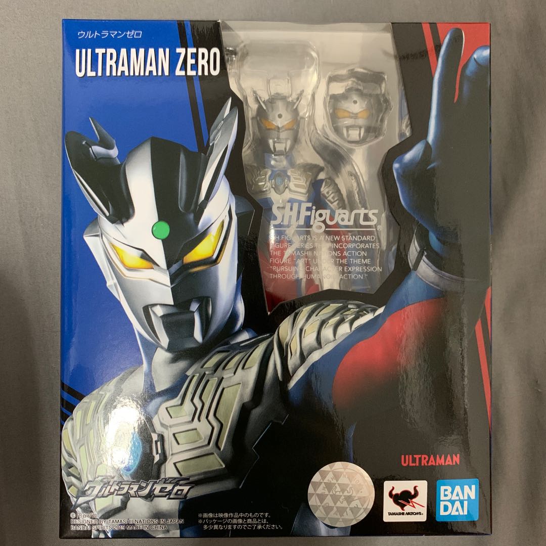 全新日版 SHF 超人ZERO Ultraman ZERO, 興趣及遊戲, 玩具 & 遊戲類 - Carousell