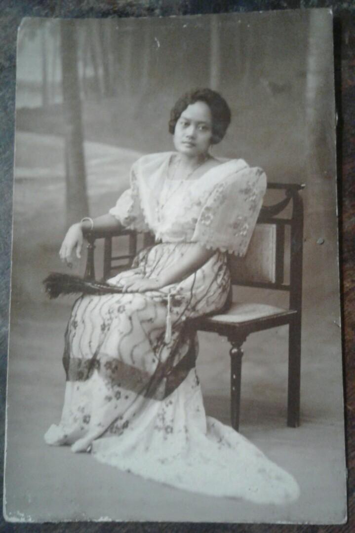 Antique Photos Maria Clara Gown Photograph Post Cards Vintage, Hobbies ...