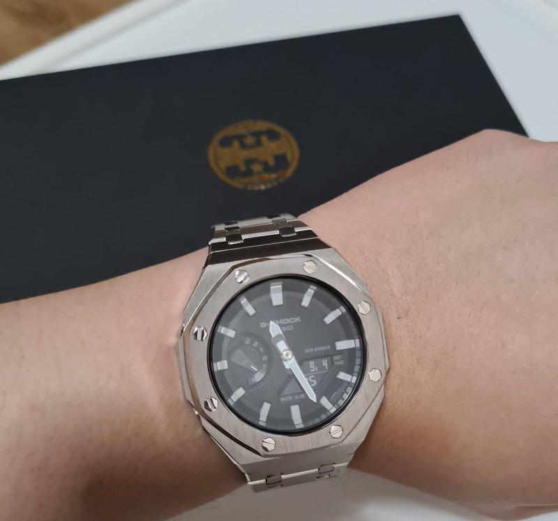 Gen 2 AP MOD body kit for G-SHOCK GA-2100, Luxury, Watches on Carousell