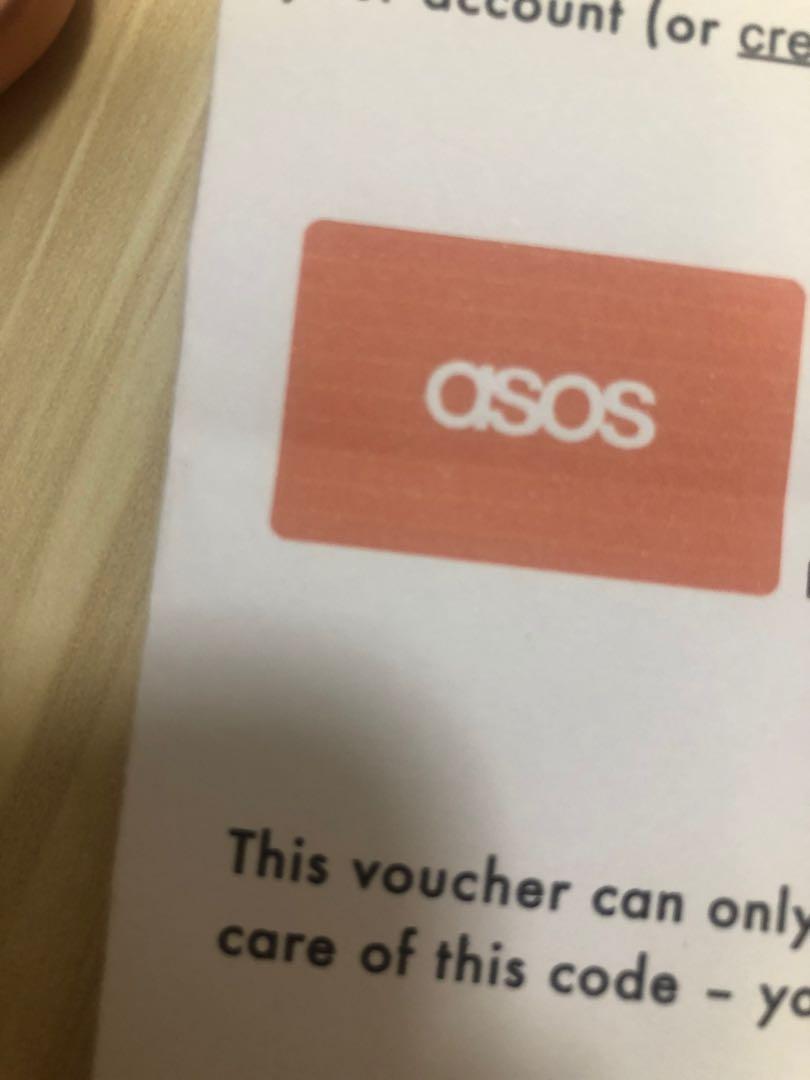 ASOS $50 voucher, Entertainment, Gift Cards & Vouchers on Carousell