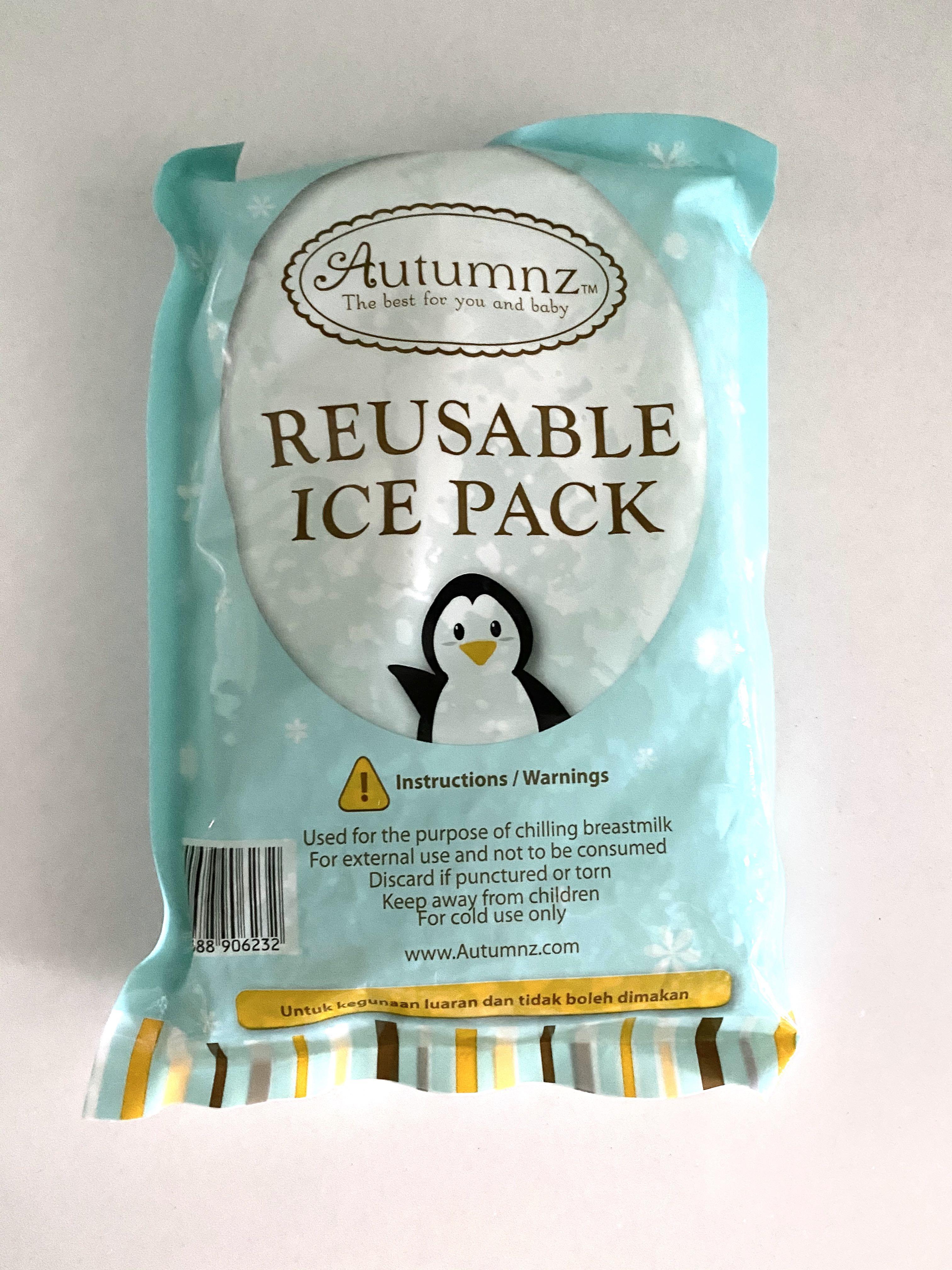 Autumnz reusable ice packs (1 box with 3 packs inside), Babies & Kids ...