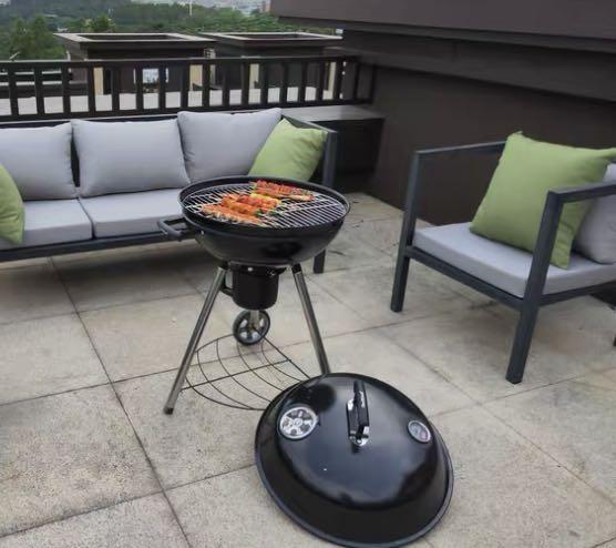 Weber Style BBQ Charcoal Kettle 56cm, 家庭電器, 廚房電器, 燒烤爐及火鍋鍋具 - Carousell