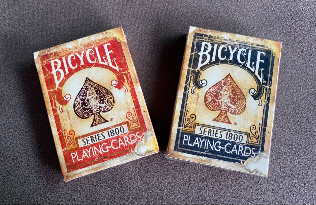 Bicycle Collector cards Vintage Series 1800, Hobbies & Toys, Toys ...