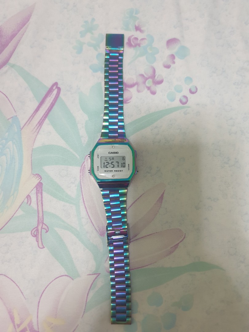 Casio Multi Colour Vintage Watch, Women's Fashion, Watches ...