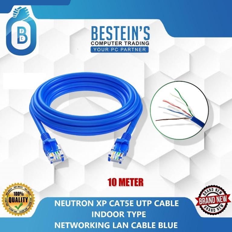 CAT5E NEUTRON XP UTP/ ETHERNET CABLE, INDOOR TYPE, NETWORKING LAN CABLE ...