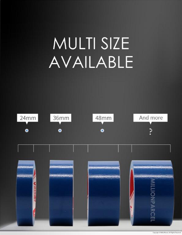 Multi Colour Cloth Tape 2 size | Adhesive Tape | Opp Tape | Colour Tape ...