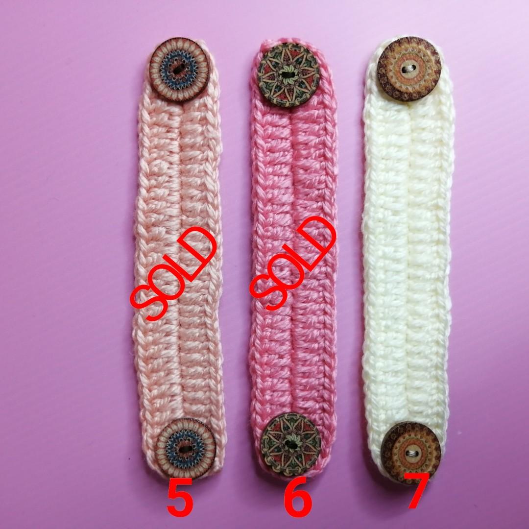 Crochet Mask Extender, Health & Nutrition, Face Masks & Face Shields on ...