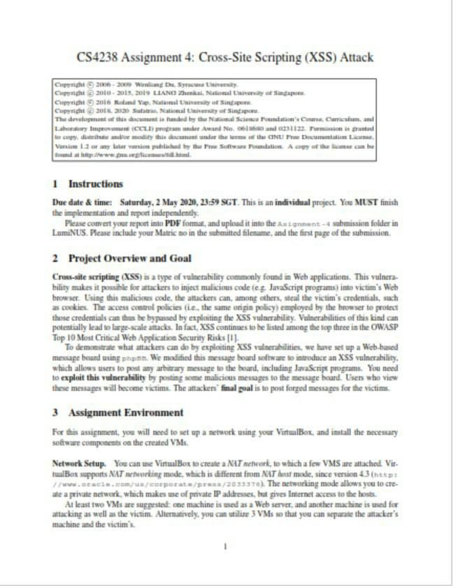 CS4238 Cheatsheet (112 pages), Books & Stationery, Textbooks, Tertiary on Carousell