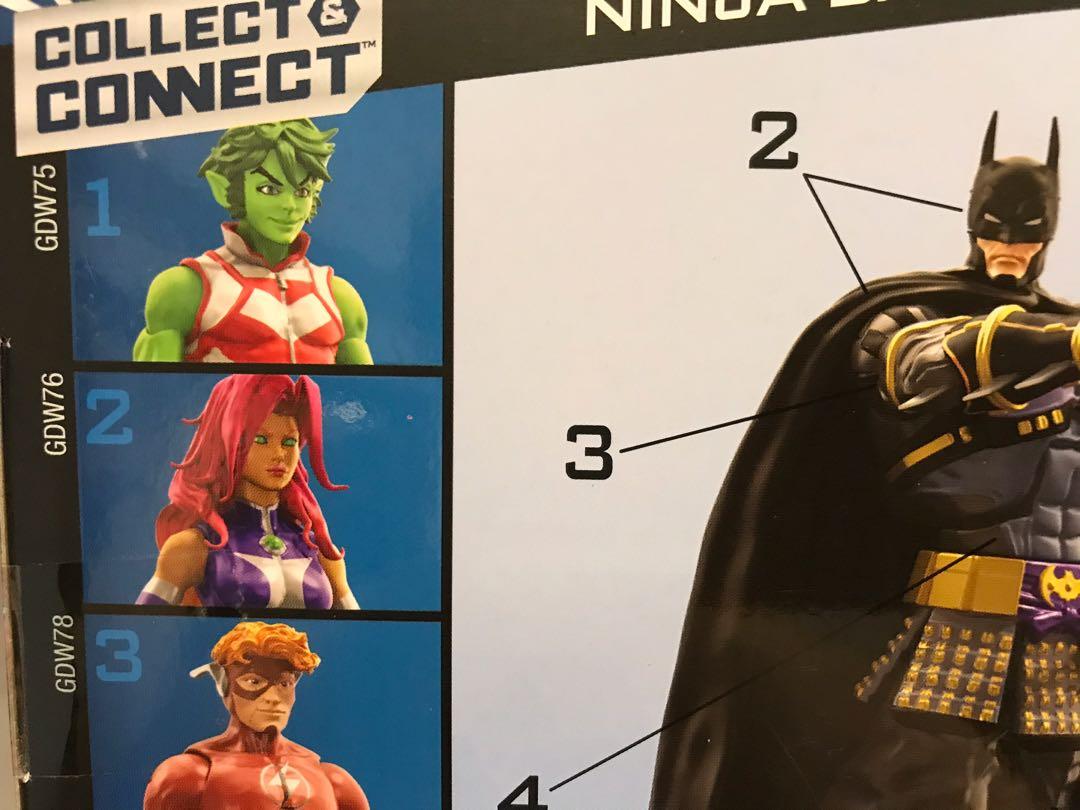 DC Multiverse Ninja Samurai Batman Right Arm C&C part from Wally West ...