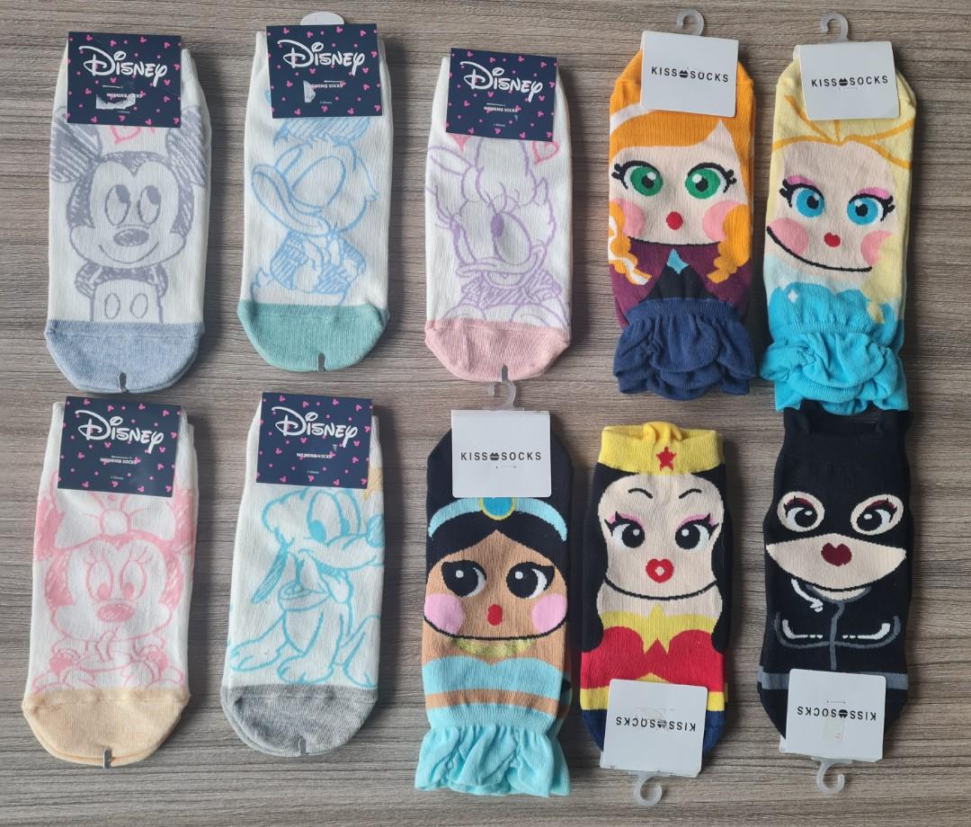 Disney Sock, Women's Fashion, Accessories, Socks & Hosiery on Carousell