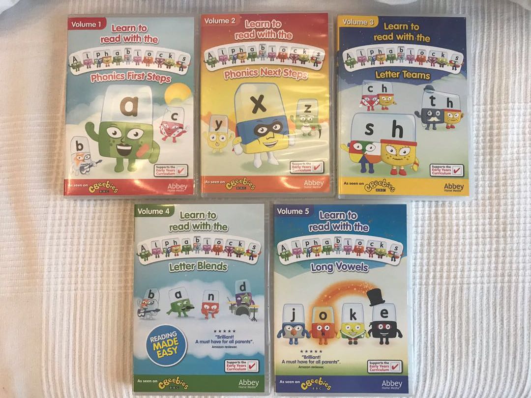 DVD - Phonics program produced by BBC: ALPHABLOCKS, 興趣及遊戲, 書本 & 文具, 小說 ...