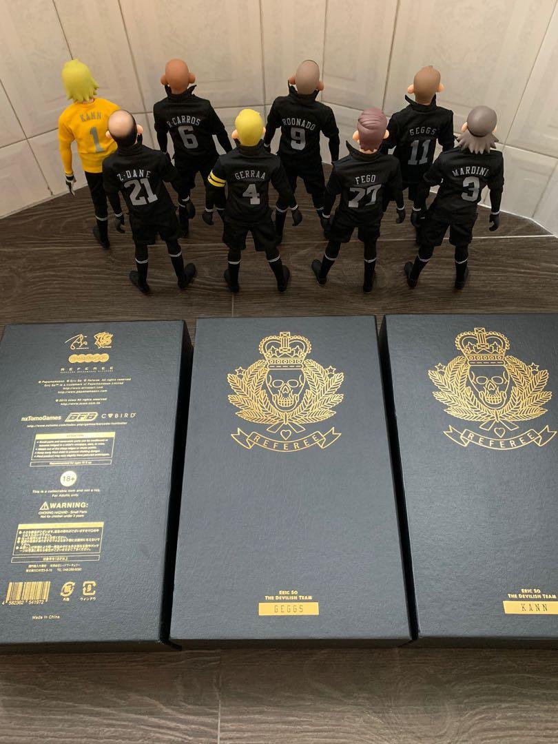 Eric So The Devilish Football Team 1/6 Set, Hobbies & Toys, Toys ...