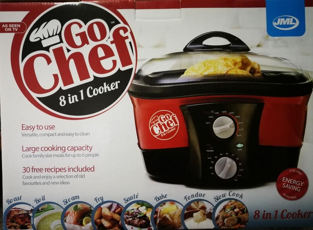 Go Chef 8 in 1 Multi Cooker, TV & Home Appliances, Kitchen Appliances ...