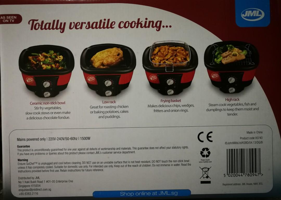 Go Chef 8 in 1 Multi Cooker, TV & Home Appliances, Kitchen Appliances ...