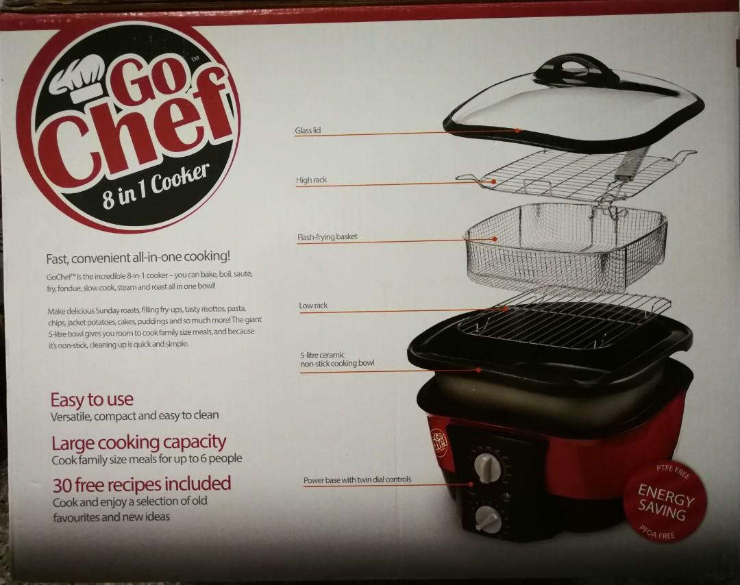 Go Chef 8 in 1 Multi Cooker, TV & Home Appliances, Kitchen Appliances ...