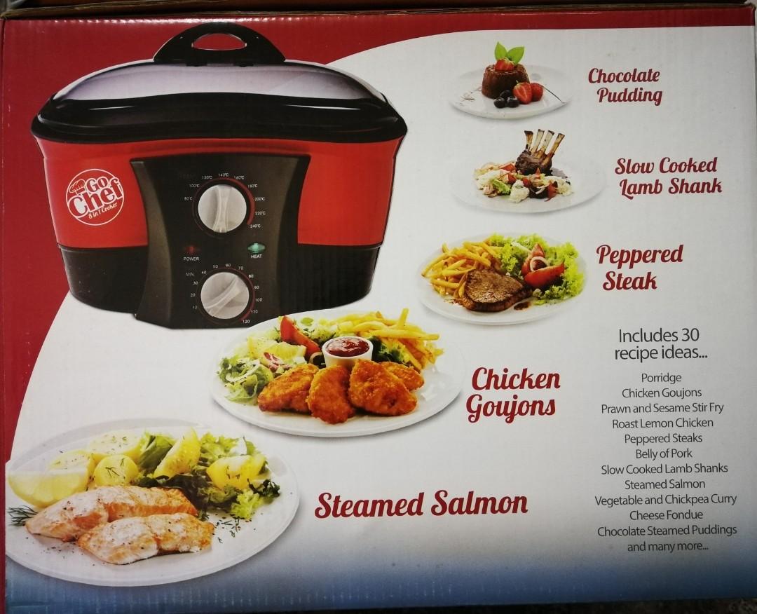 Go Chef 8 in 1 Multi Cooker, TV & Home Appliances, Kitchen Appliances ...