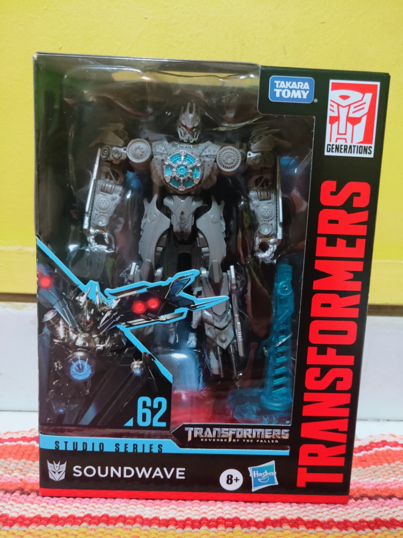 In stock Transformers Studio series Satellite Soundwave, Toys & Games ...